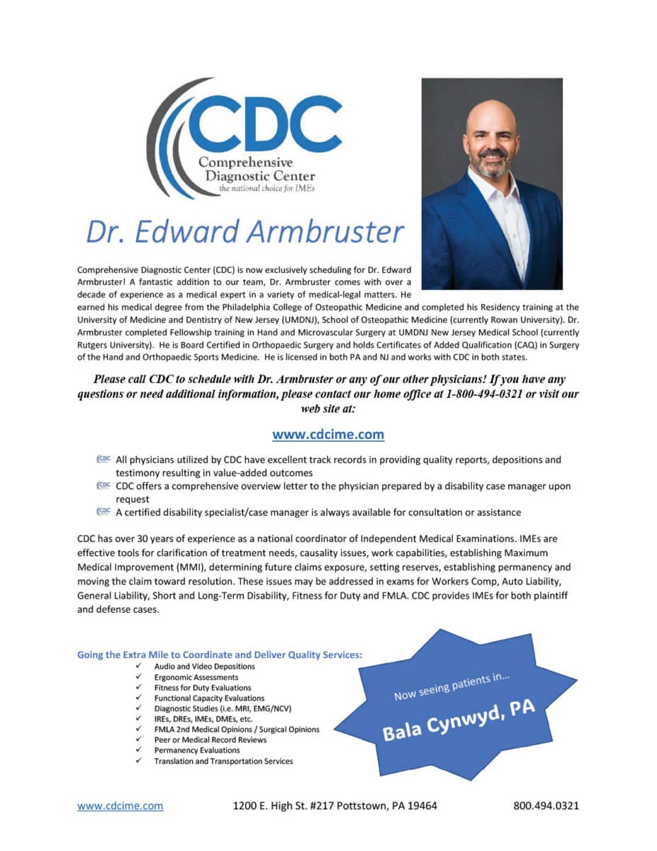 Featured Physician – Comprehensive Diagnostic Center