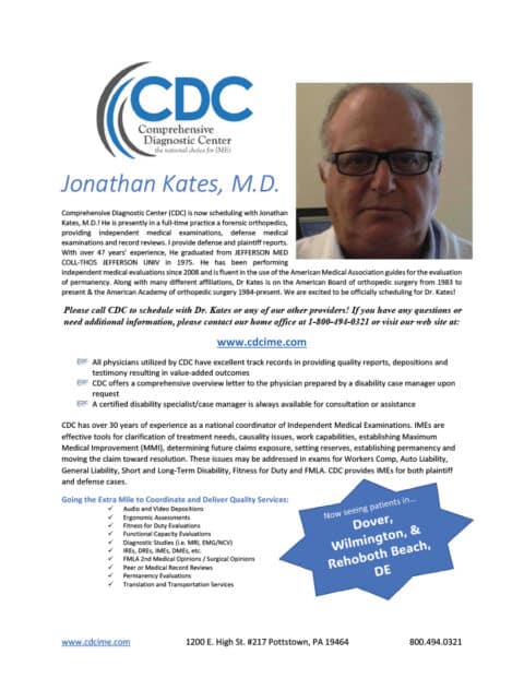 Featured Physician – Comprehensive Diagnostic Center